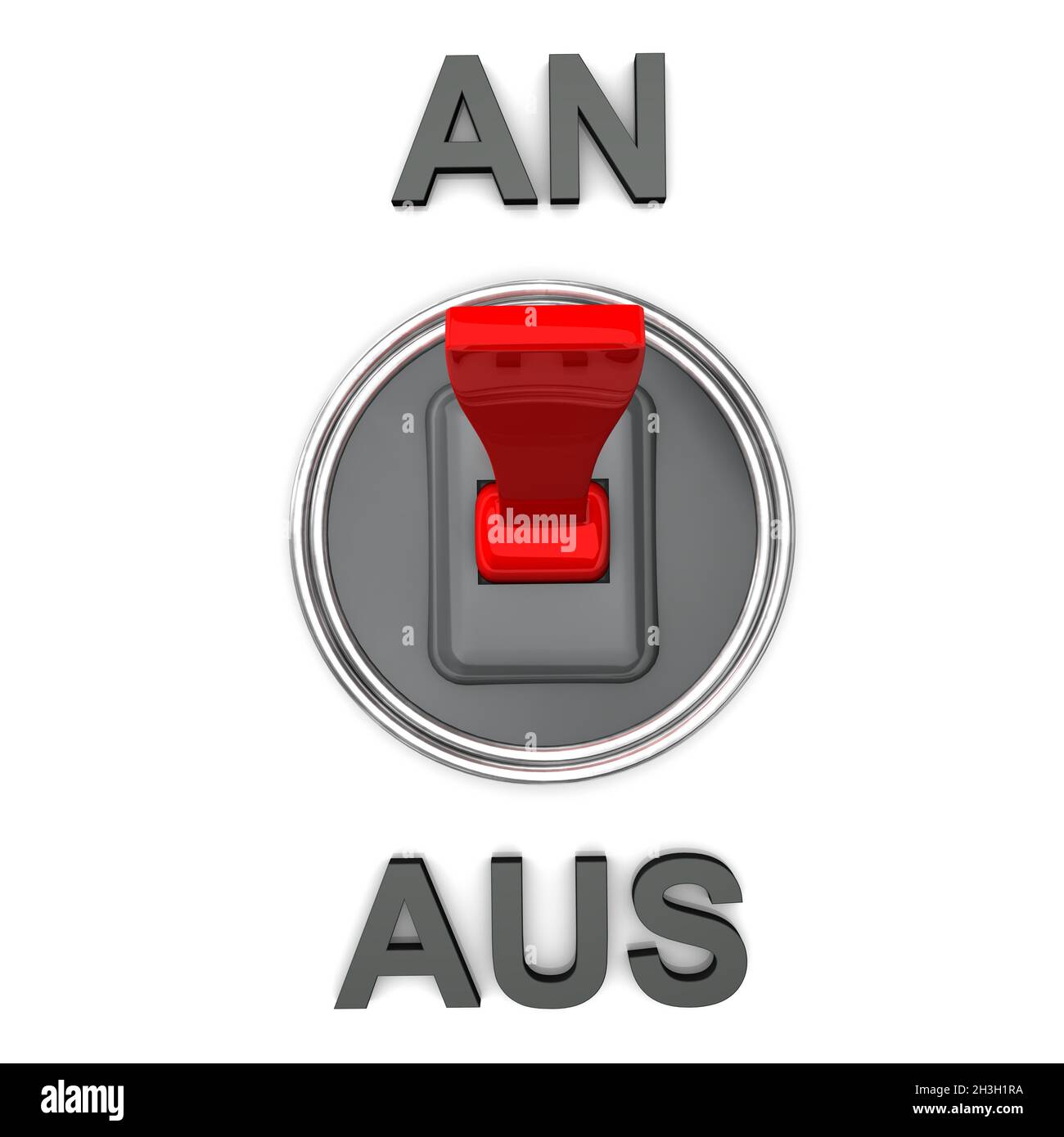 An Aus Schalter Stock Photo - Alamy