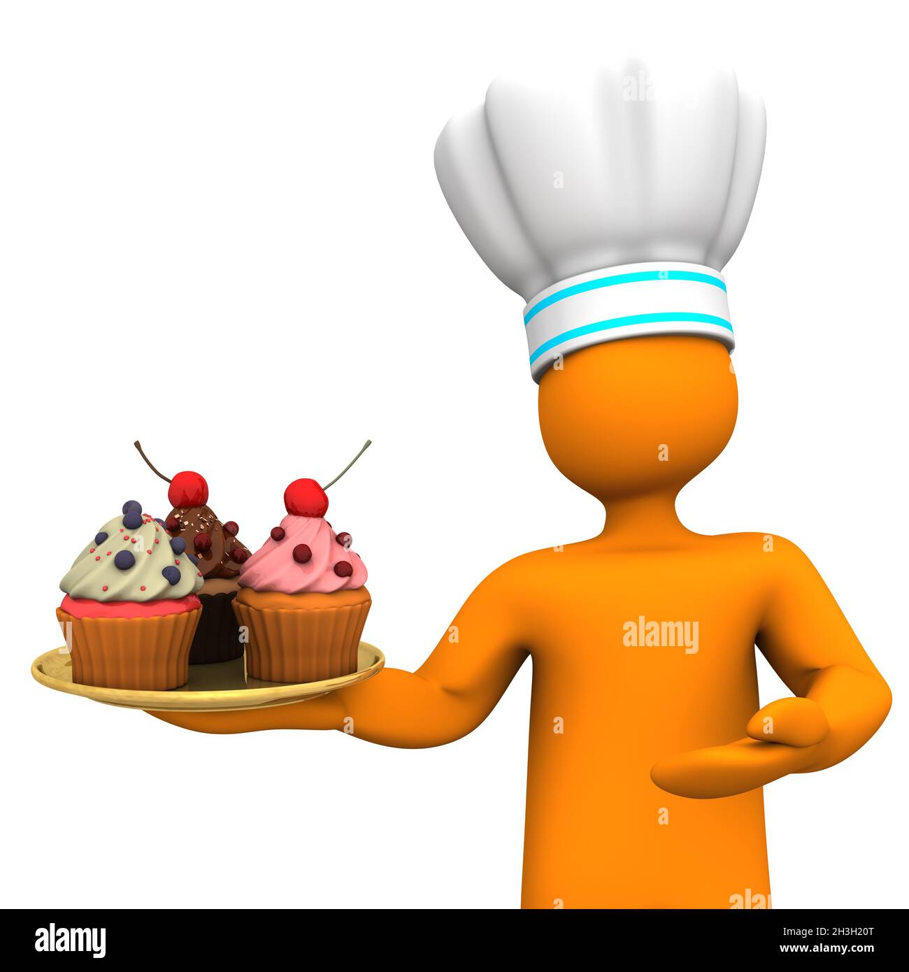 Baker baking plate Cut Out Stock Images & Pictures - Alamy