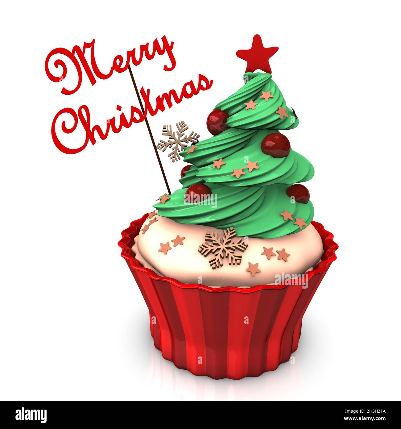 Christmas Cupcakes Clipart