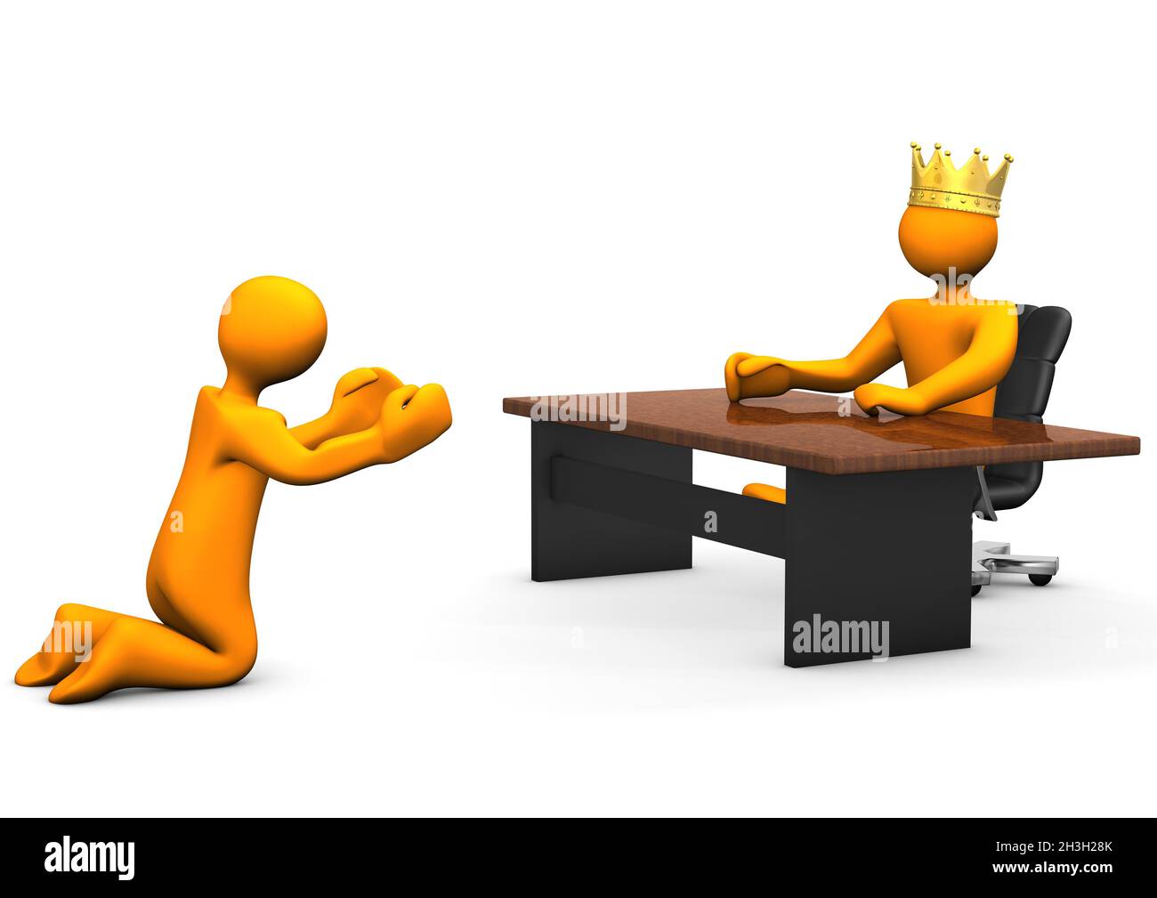 Job demand Cut Out Stock Images & Pictures - Alamy