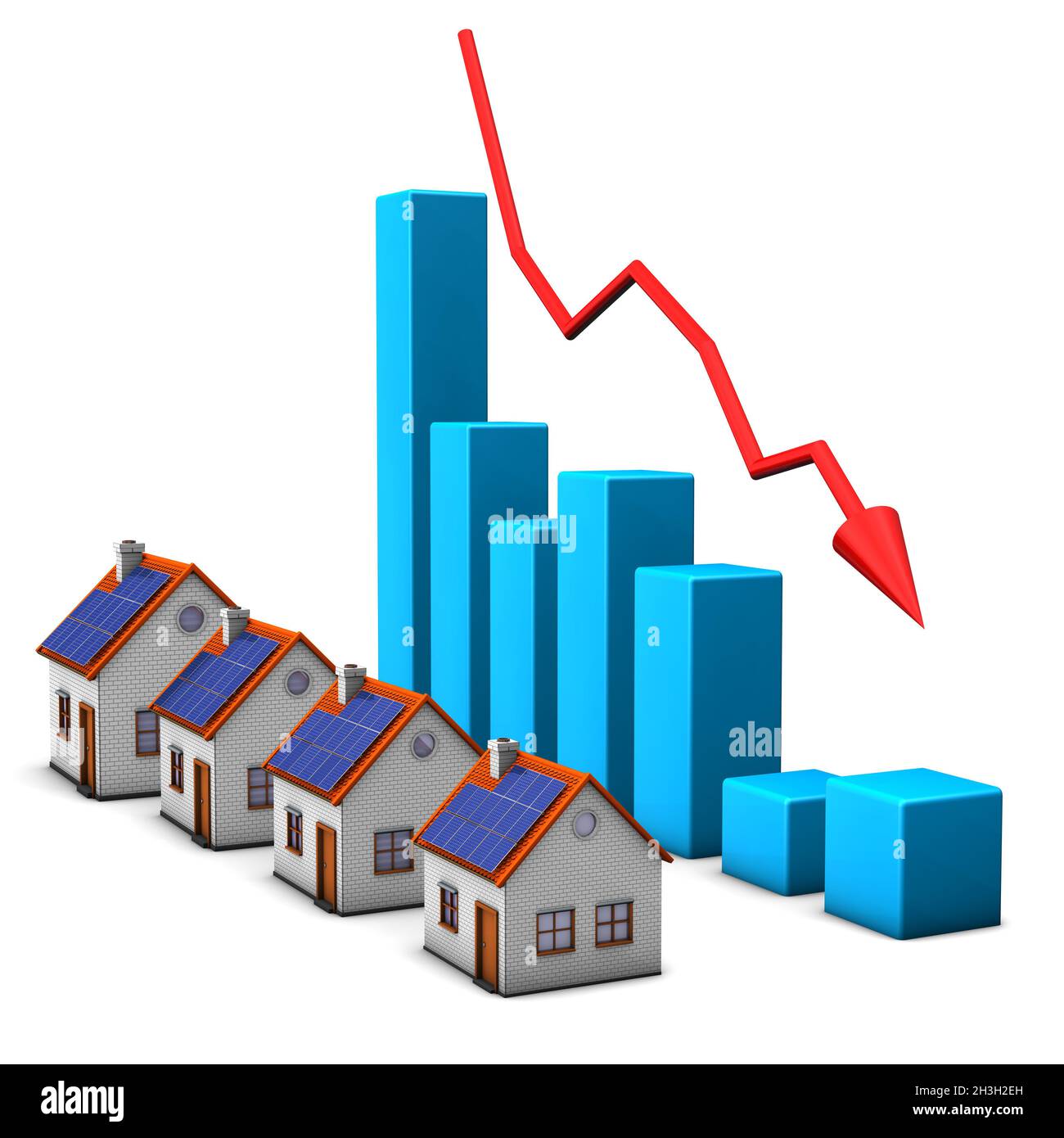 Stagnation graph hi-res stock photography and images - Alamy