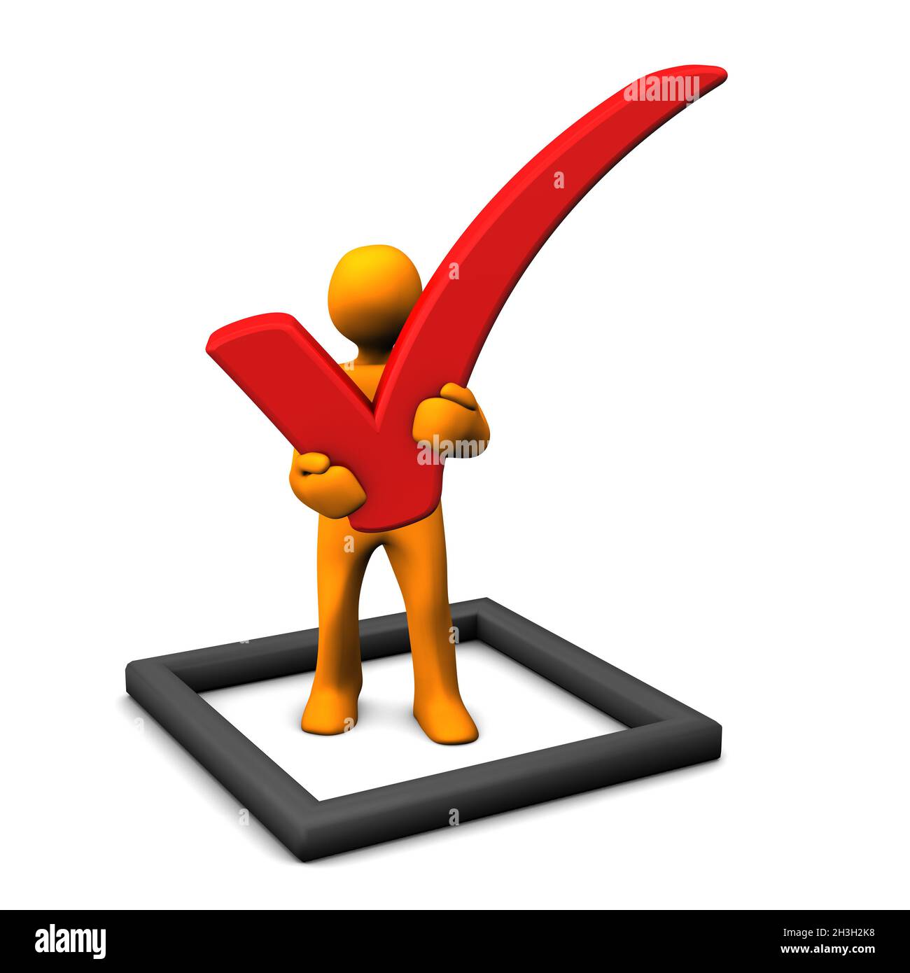 Check list red hi-res stock photography and images - Alamy