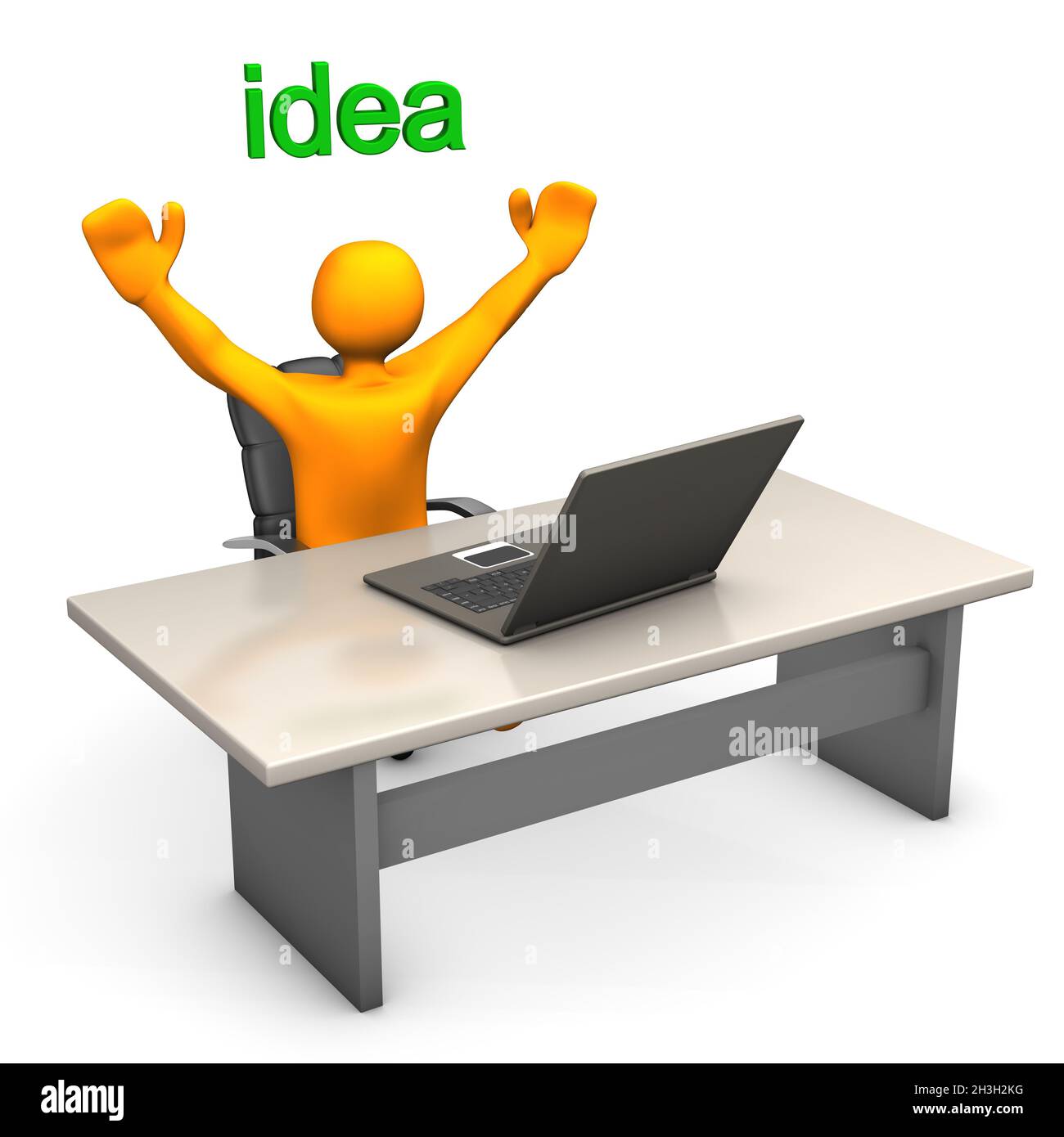 Idea exchange Cut Out Stock Images & Pictures - Alamy
