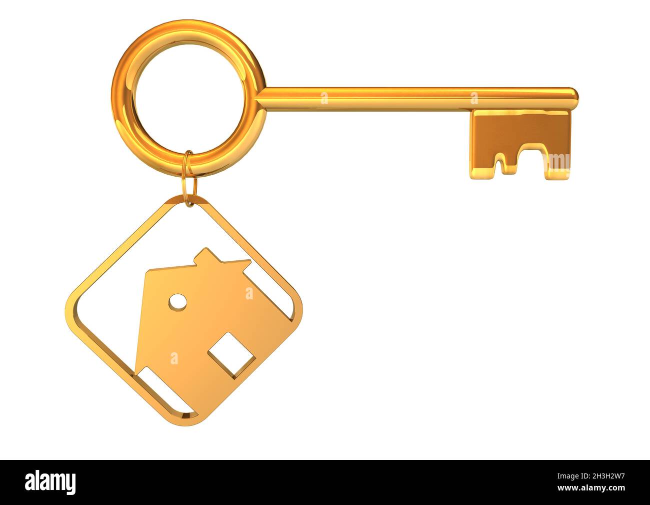 Gold key pendant hi-res stock photography and images - Alamy