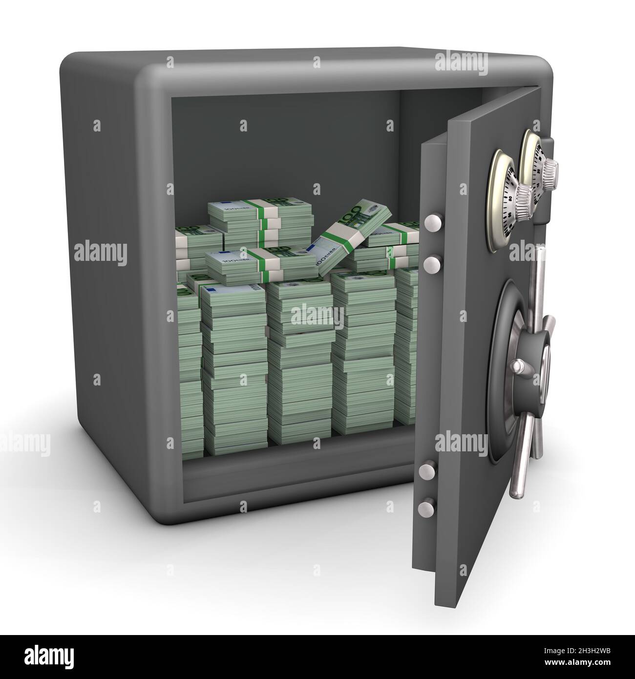 Bank vault door money notes hi-res stock photography and images - Alamy