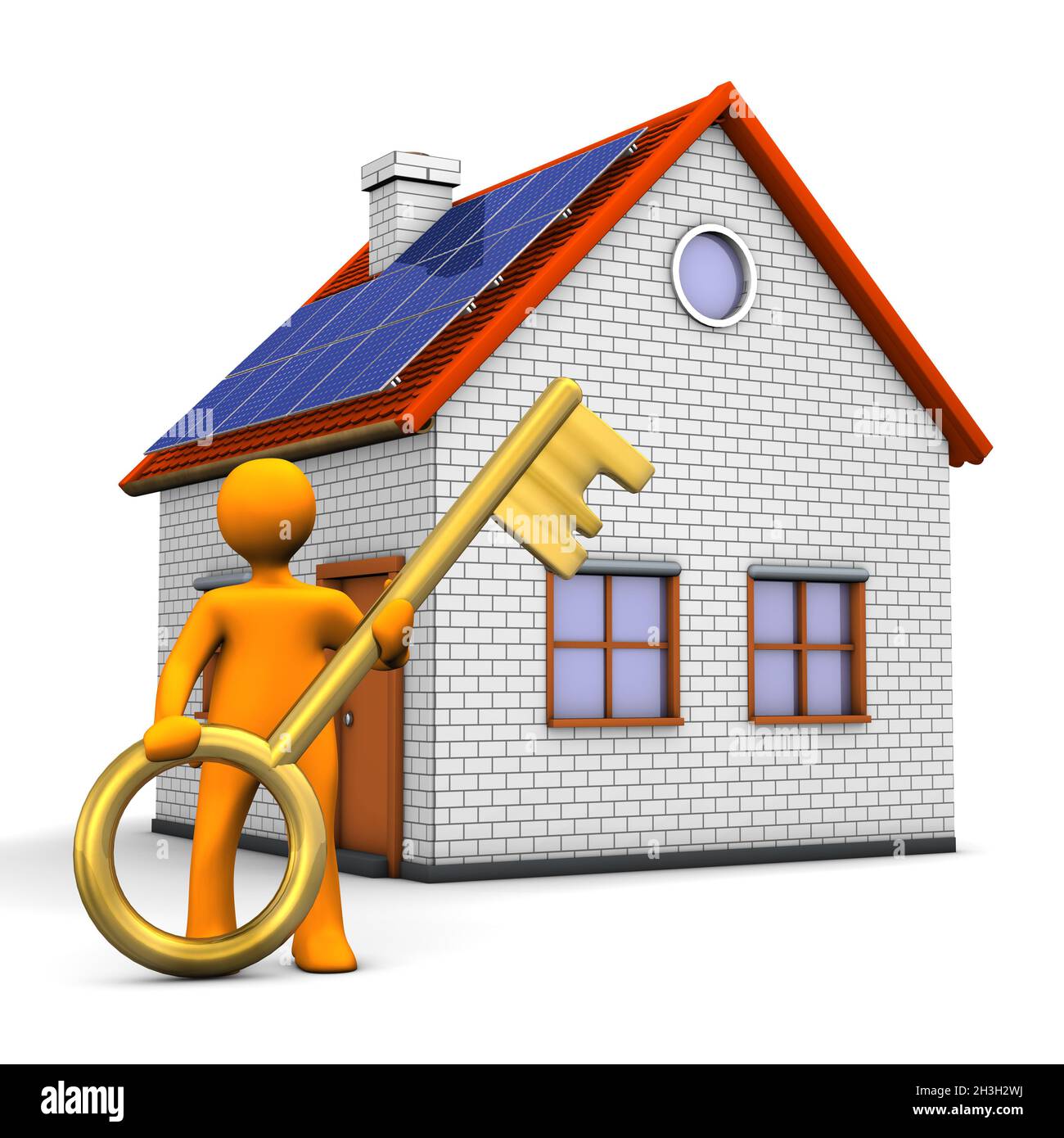 Home character Cut Out Stock Images & Pictures - Alamy