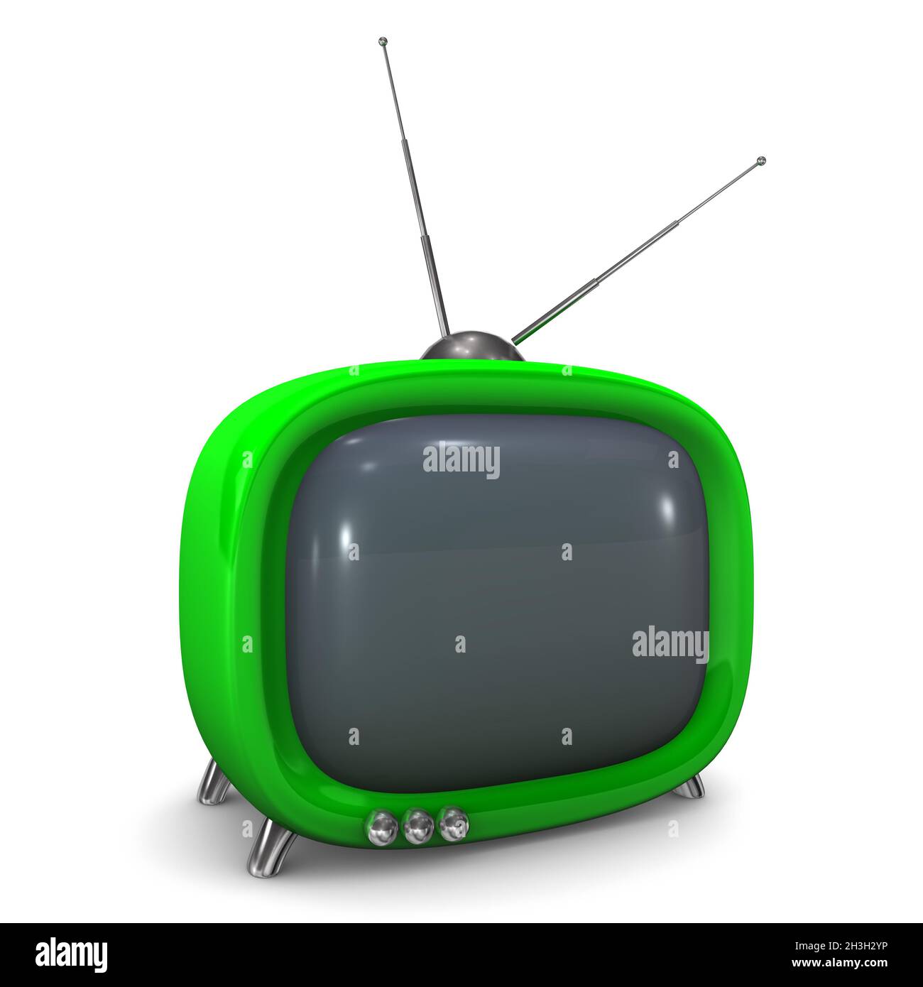 Screen green icon Cut Out Stock Images & Pictures - Alamy