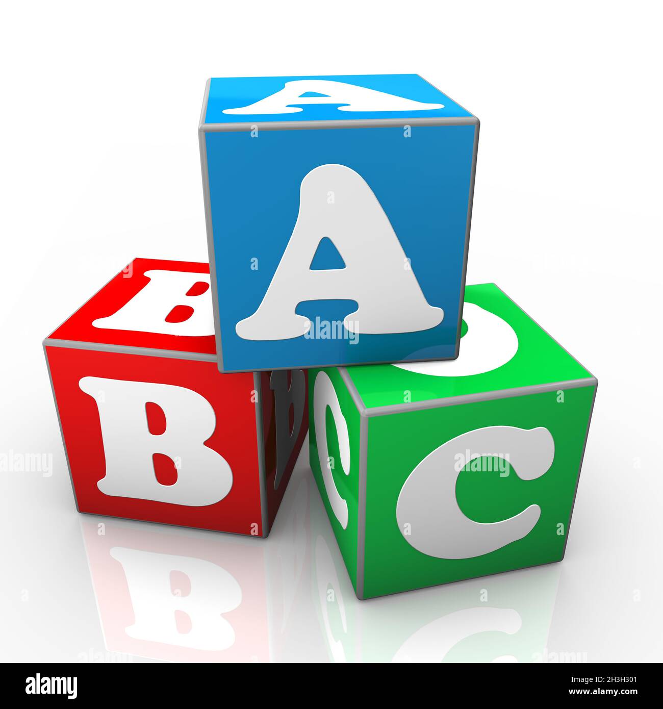 Letter abc building hi-res stock photography and images - Alamy
