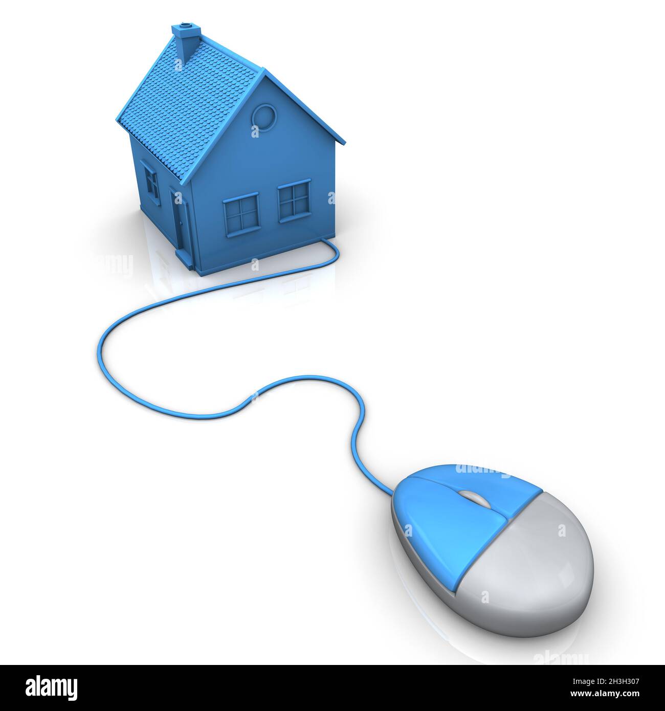 Property online buy sell Cut Out Stock Images & Pictures - Alamy