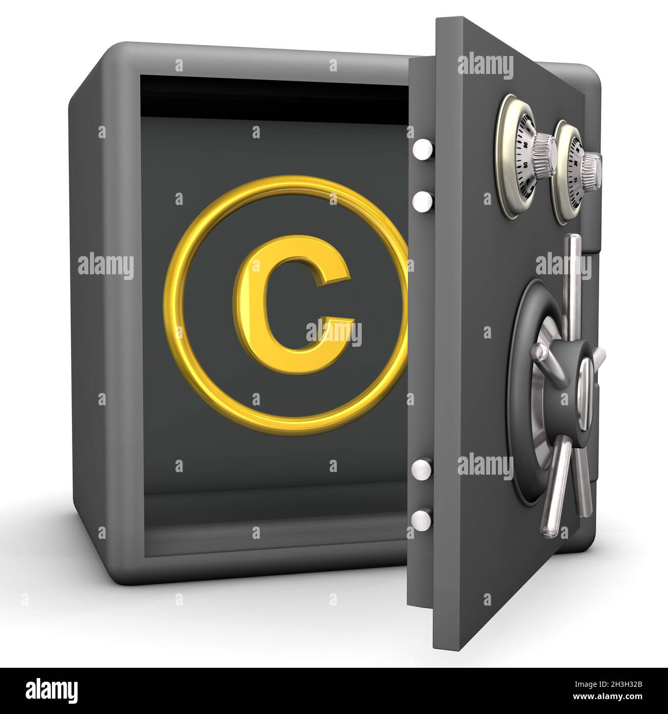 Copyright symbol trademark metal hi-res stock photography and images ...