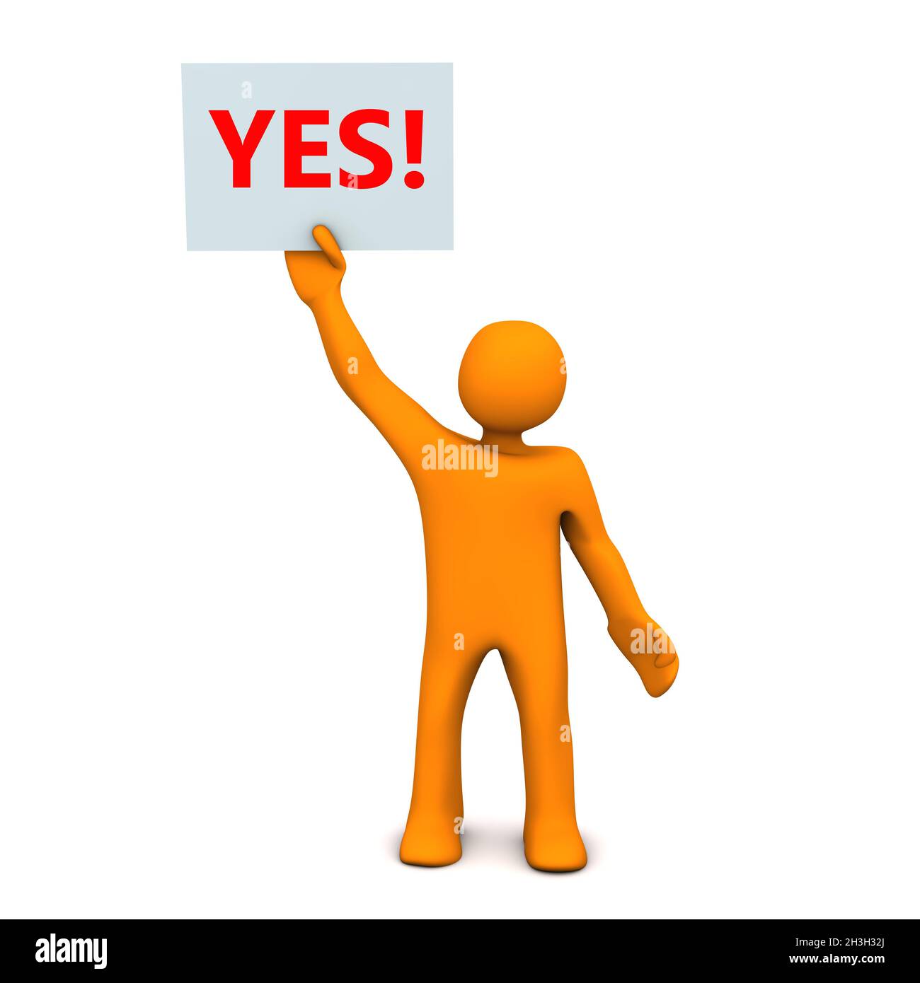 Yes label hi-res stock photography and images - Alamy