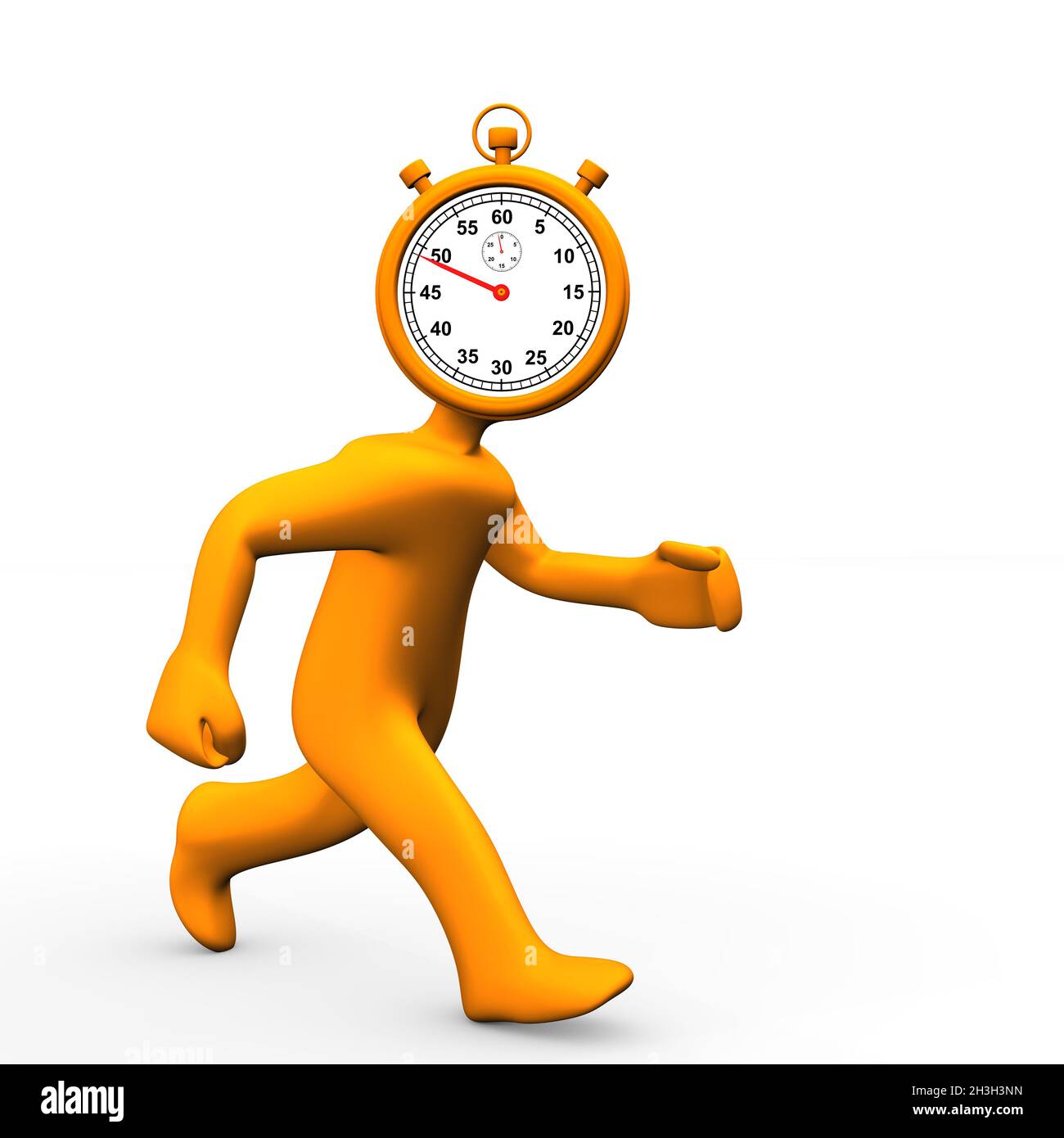 Cartoon stopwatch hi-res stock photography and images - Alamy