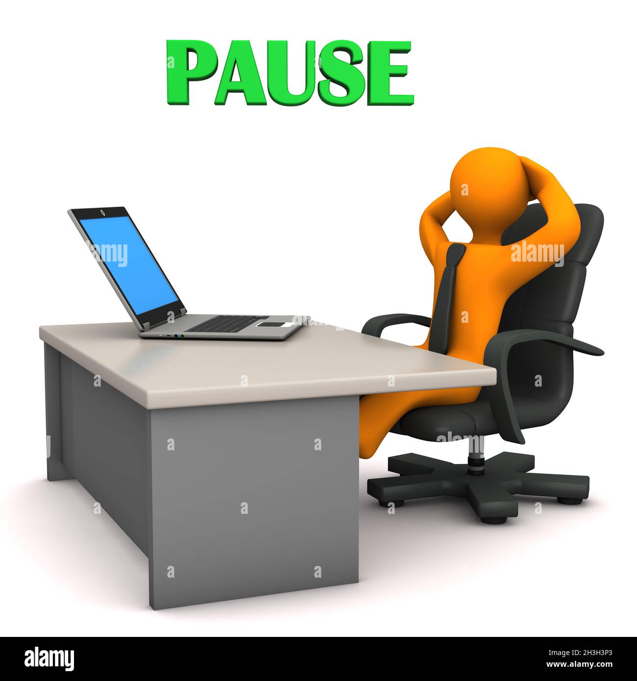 Employee break Cut Out Stock Images & Pictures - Alamy