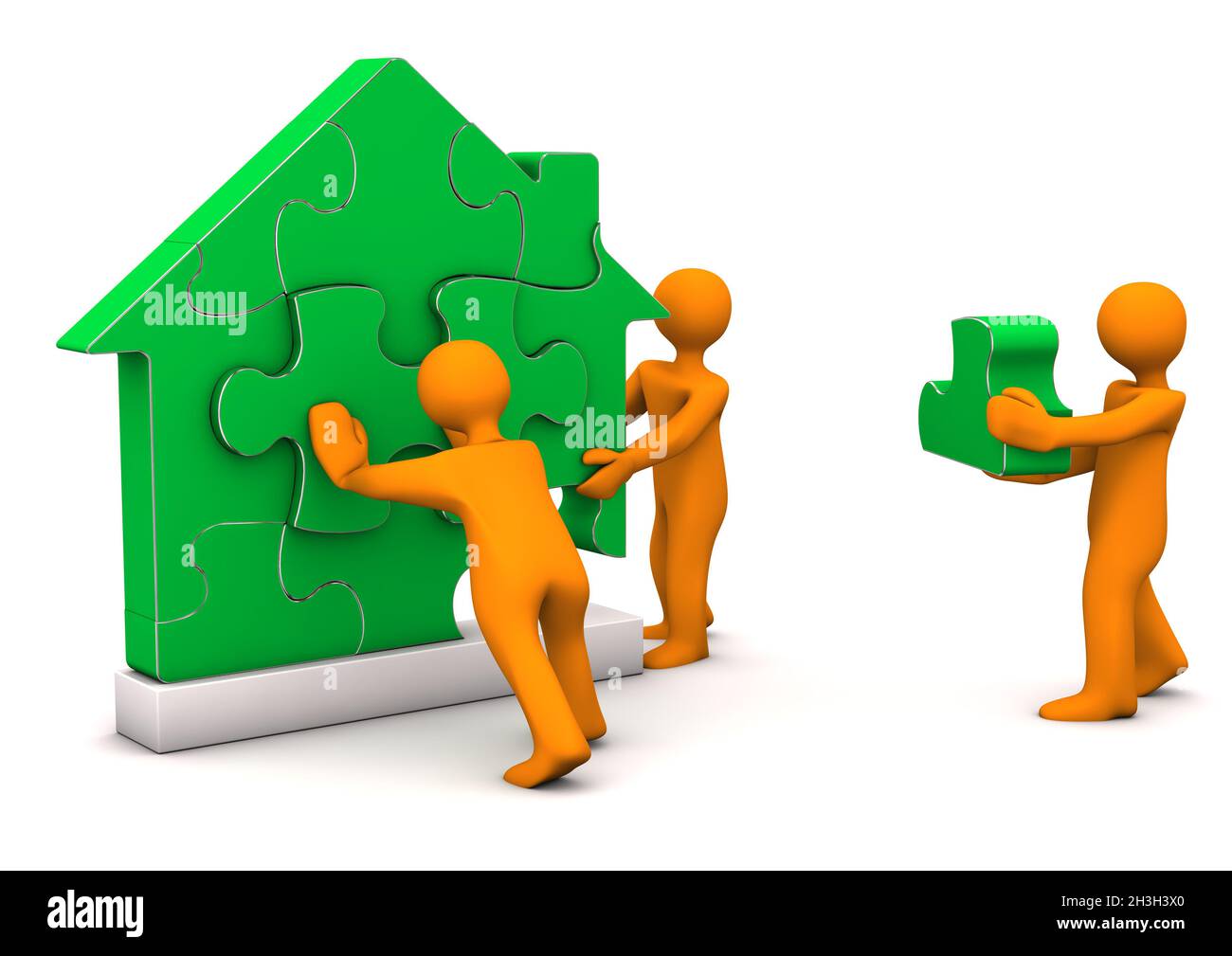 This is the house that man built hi-res stock photography and images ...