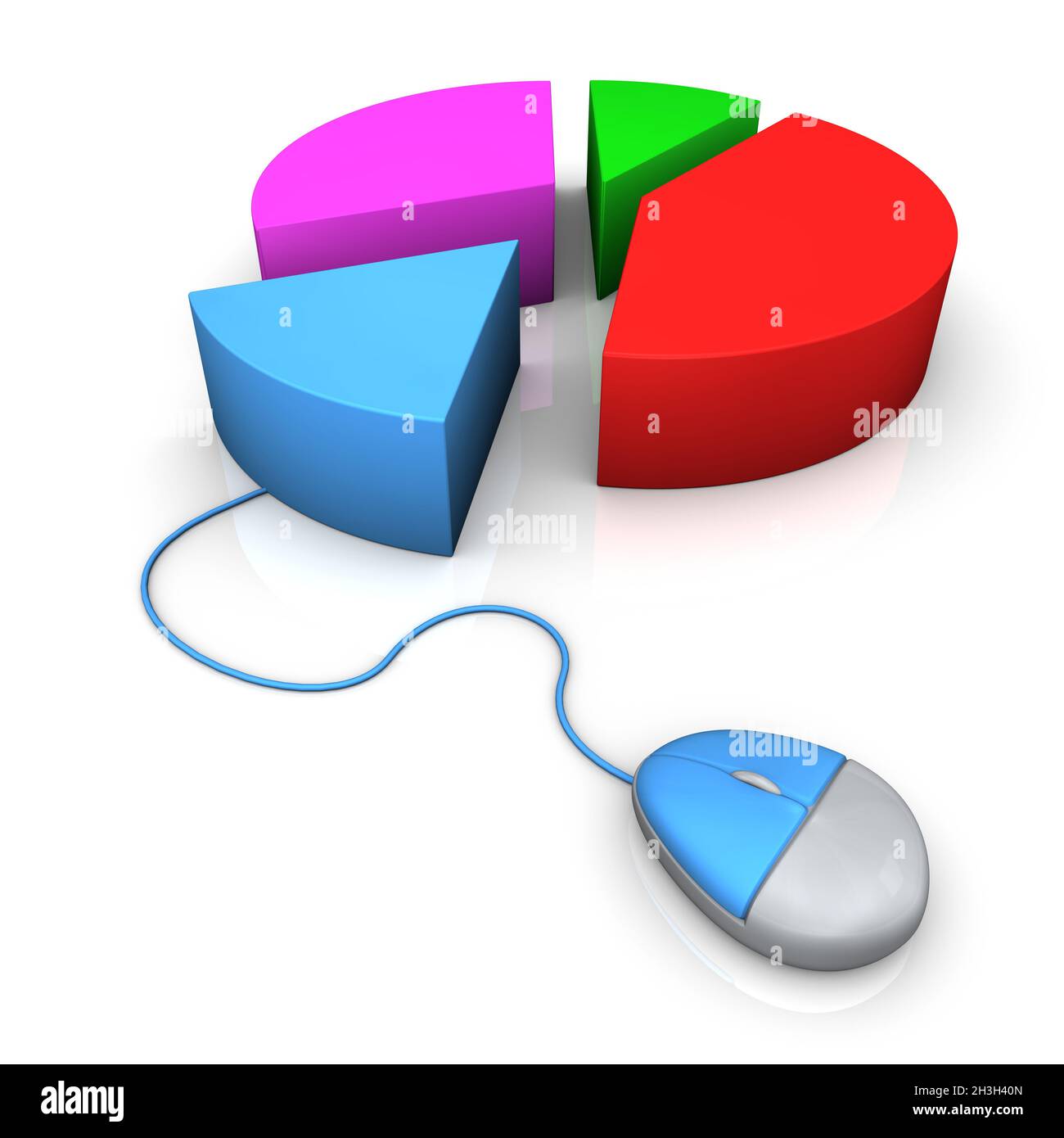 PC Mouse Diagram Stock Photo - Alamy