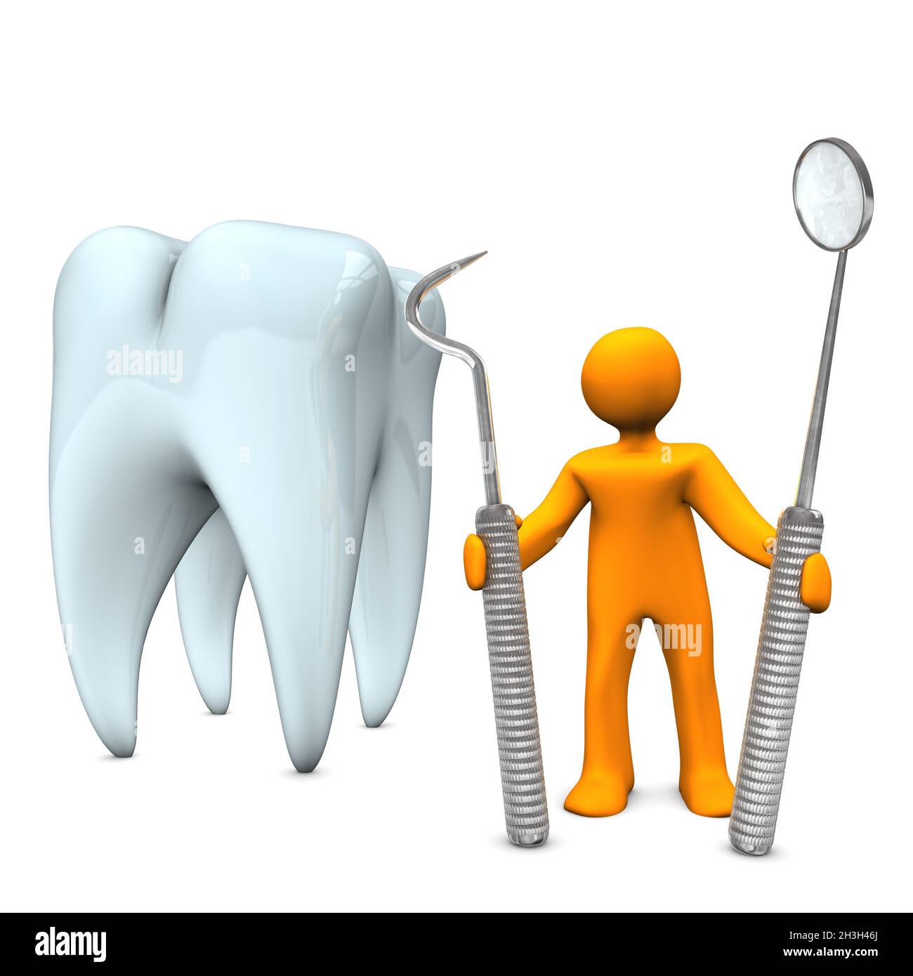 Dentist Tooth Tools Stock Photo - Alamy