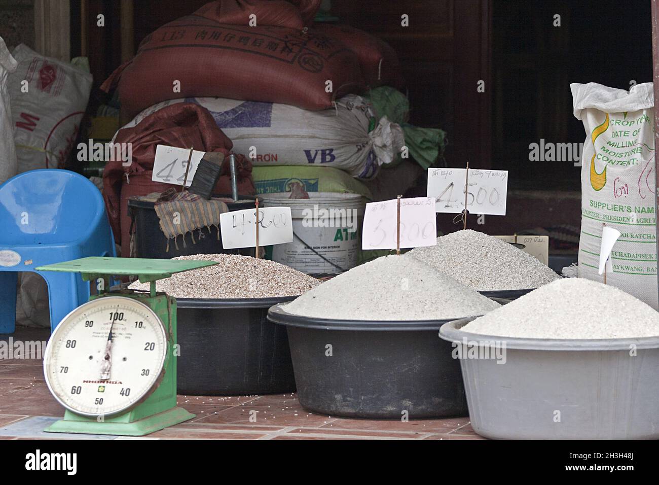 Rice signs hi-res stock photography and images - Alamy