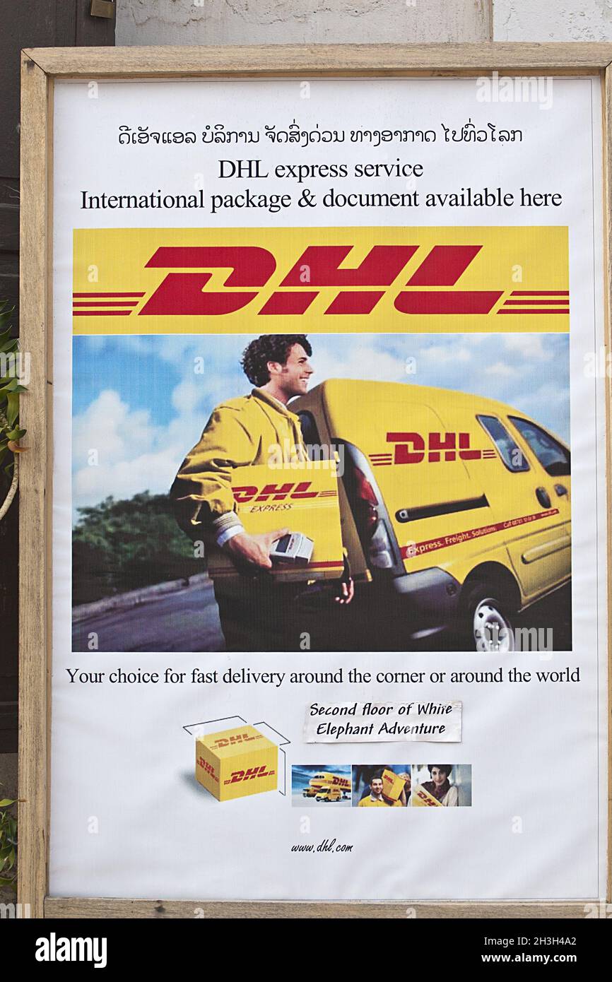 Dhl parcels express hi-res stock photography and images - Alamy