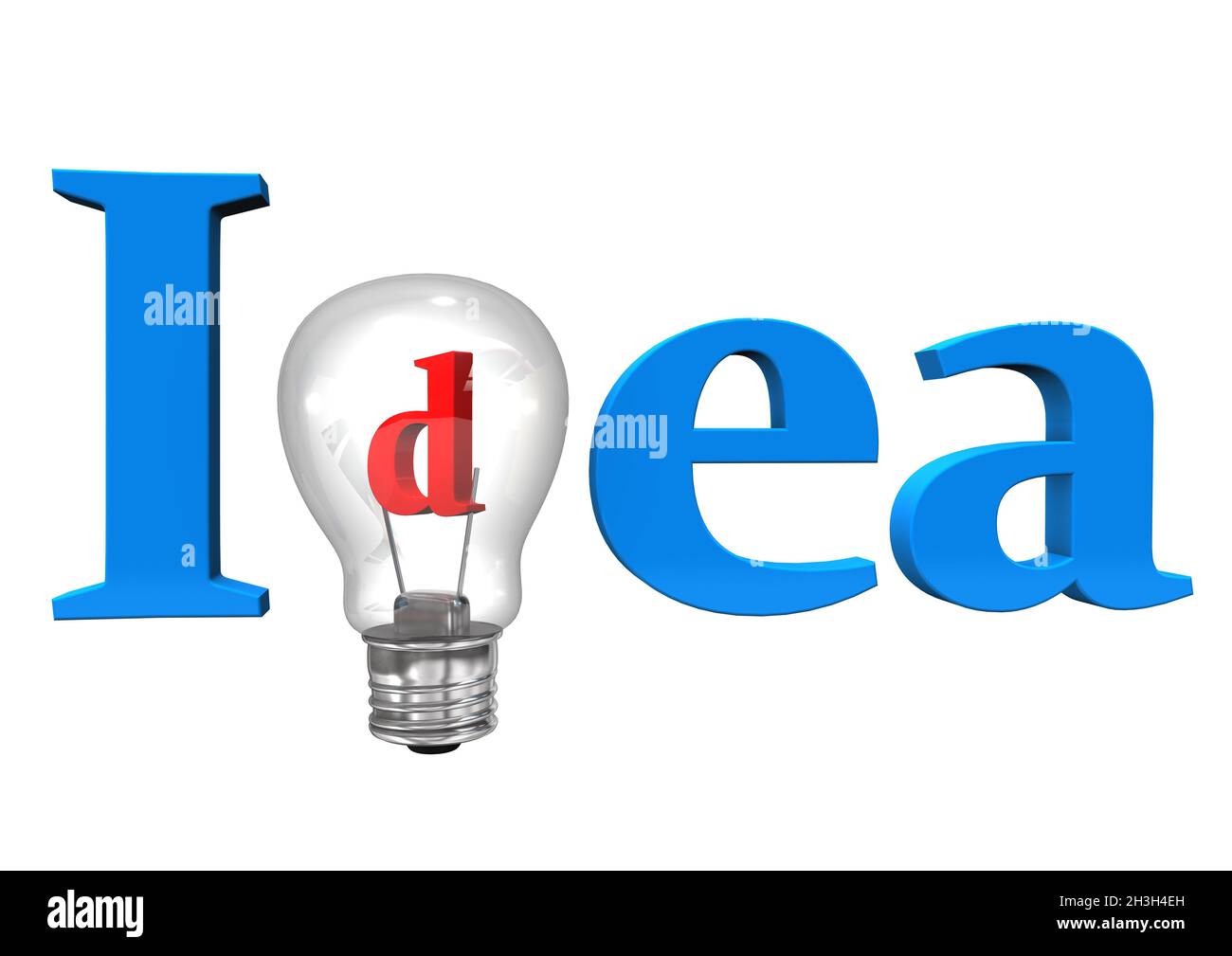 Idea bulb Cut Out Stock Images & Pictures - Alamy
