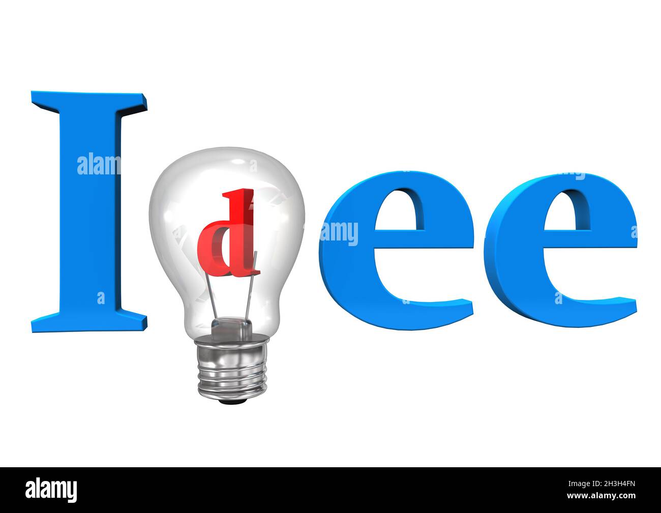 Idea bulb Cut Out Stock Images & Pictures - Alamy