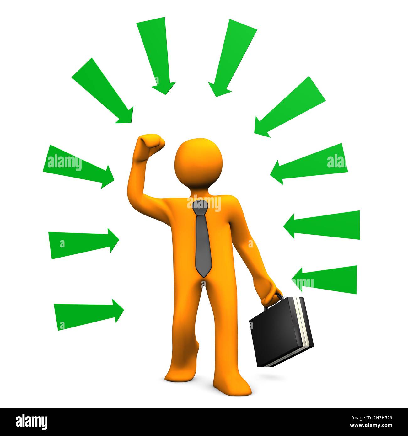 Promotion happy Cut Out Stock Images & Pictures - Alamy