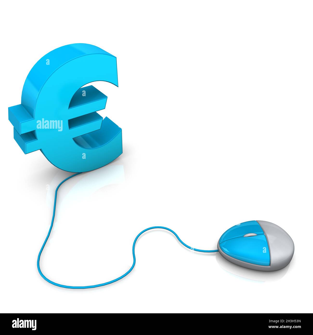 Euro symbol computer mouse hi-res stock photography and images - Alamy