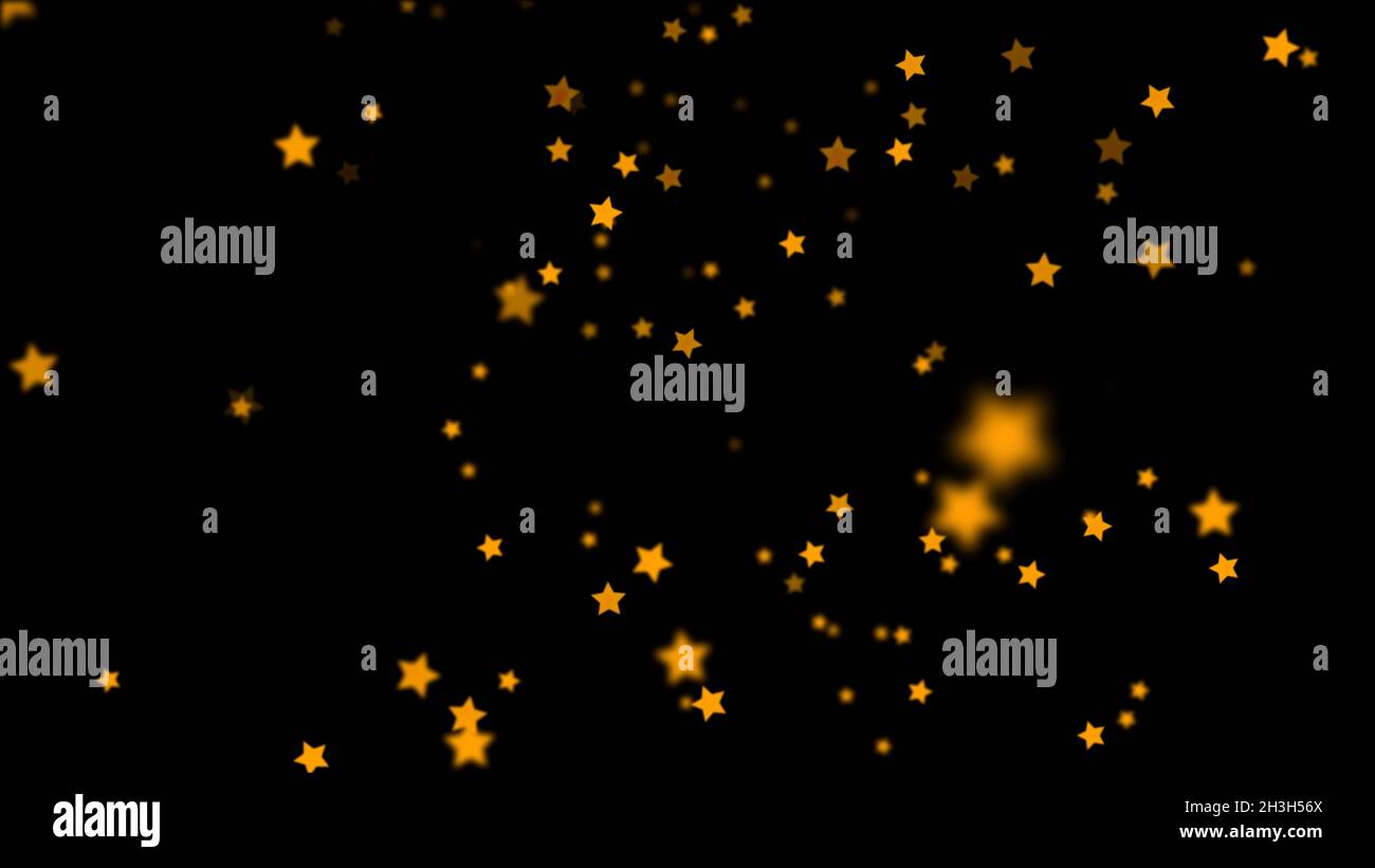 Falling Stars cartoon over black background very easy to use them over ...