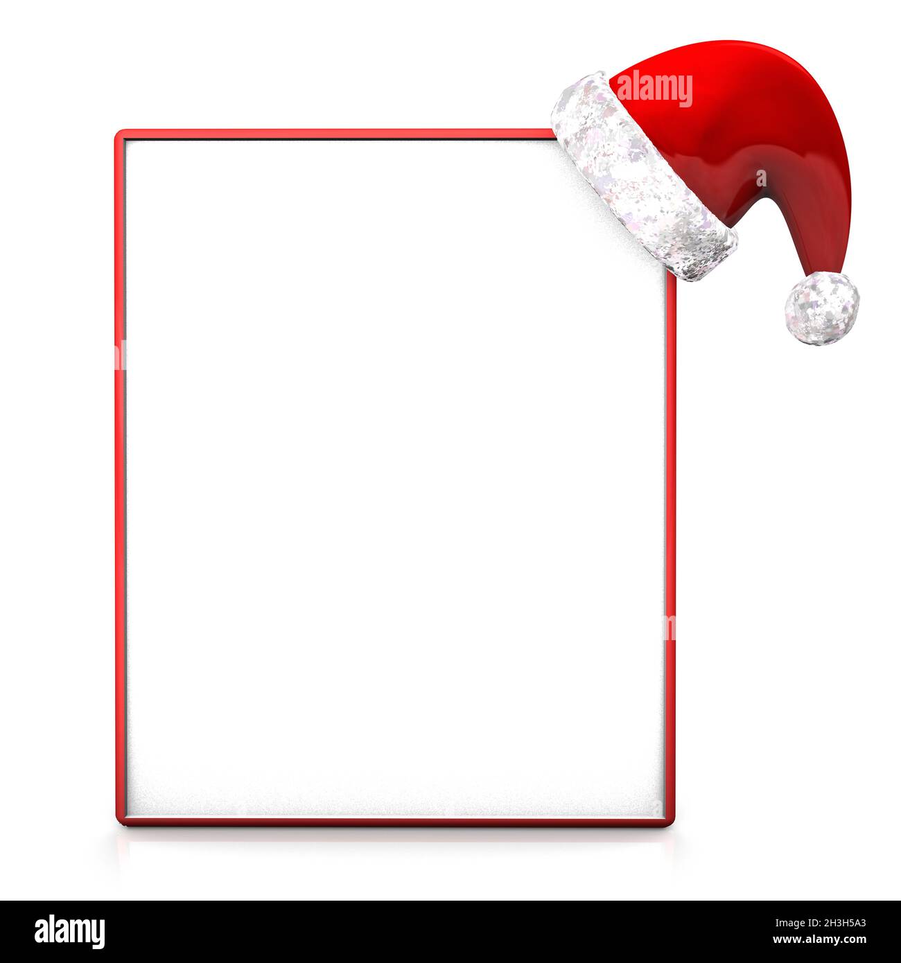 Santa Cap Signboard Stock Photo - Alamy