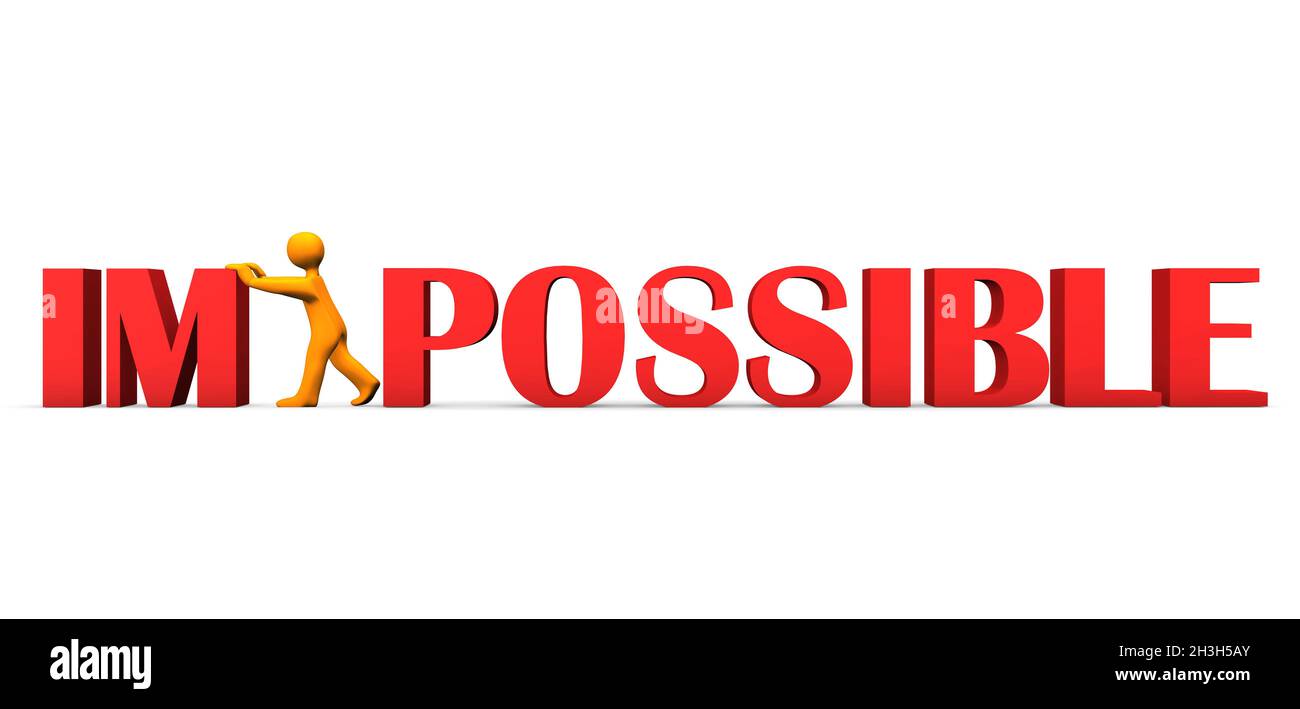 Im possible hi-res stock photography and images - Alamy