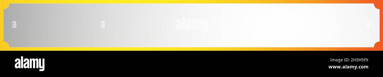 Long, oblong, wide format banner, button plaque and plaquette plate ...