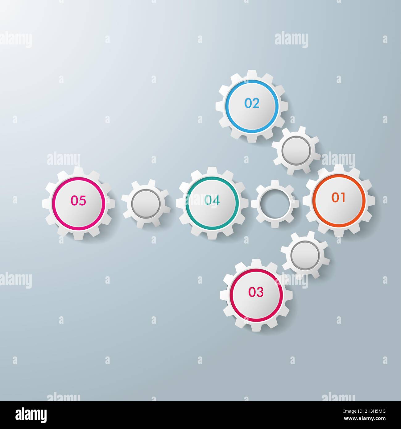 Five gears hi-res stock photography and images - Alamy