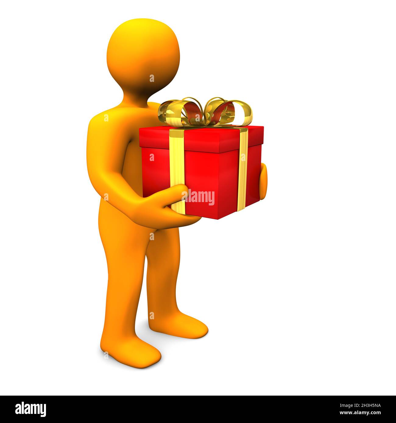 Man surprising woman birthday Cut Out Stock Images & Pictures - Alamy