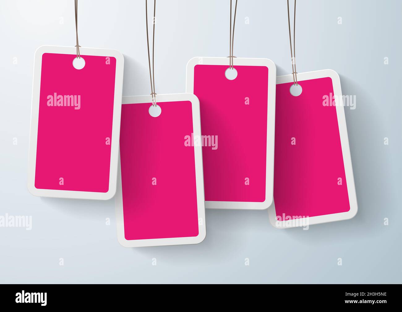 Four Empty Stickers High Resolution Stock Photography and Images - Alamy