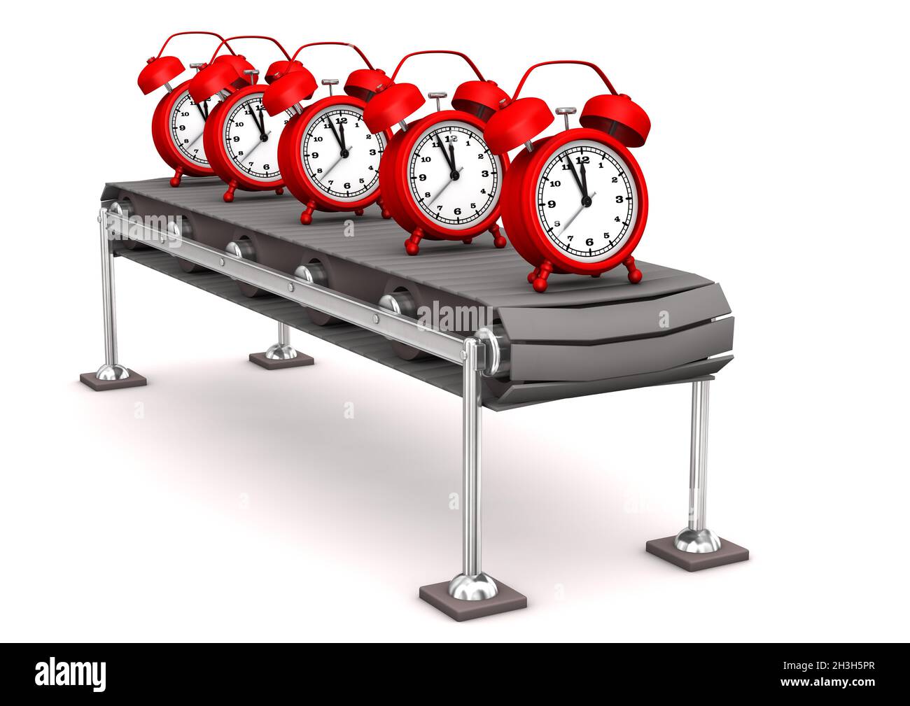 The assembly line Cut Out Stock Images & Pictures - Alamy