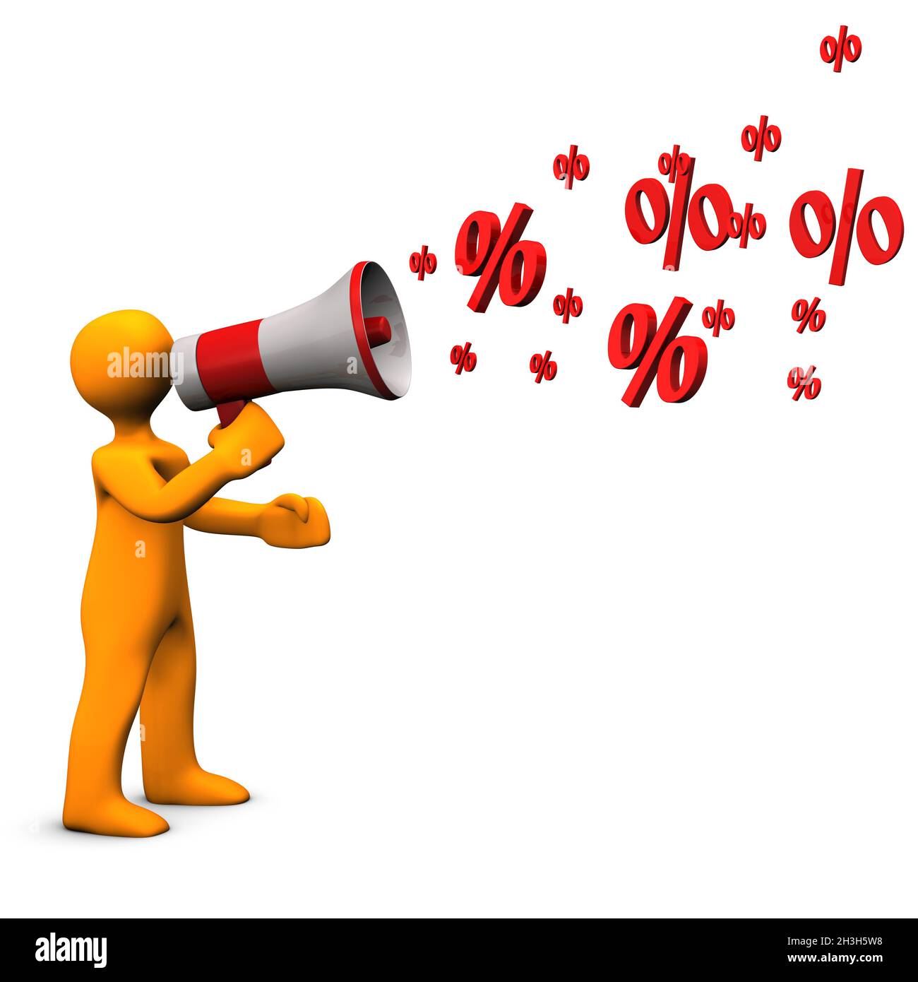 Bullhorn hi-res stock photography and images - Alamy