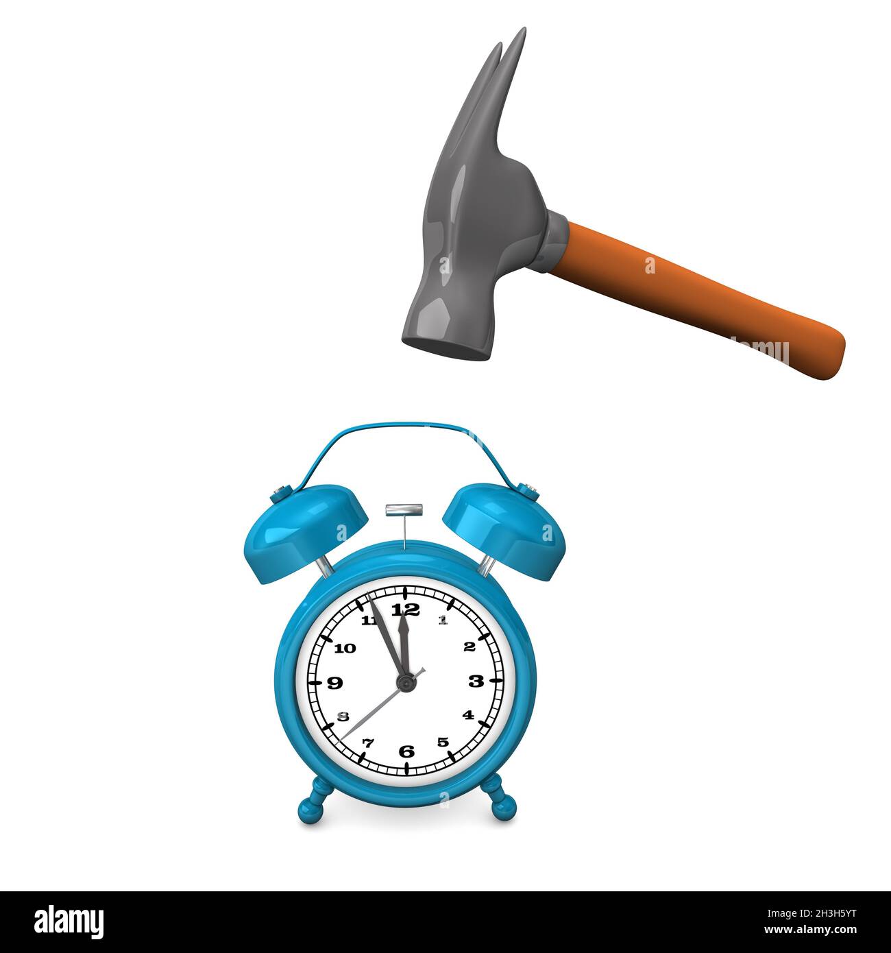 Hammer Blue Alarmer Stock Photo - Alamy