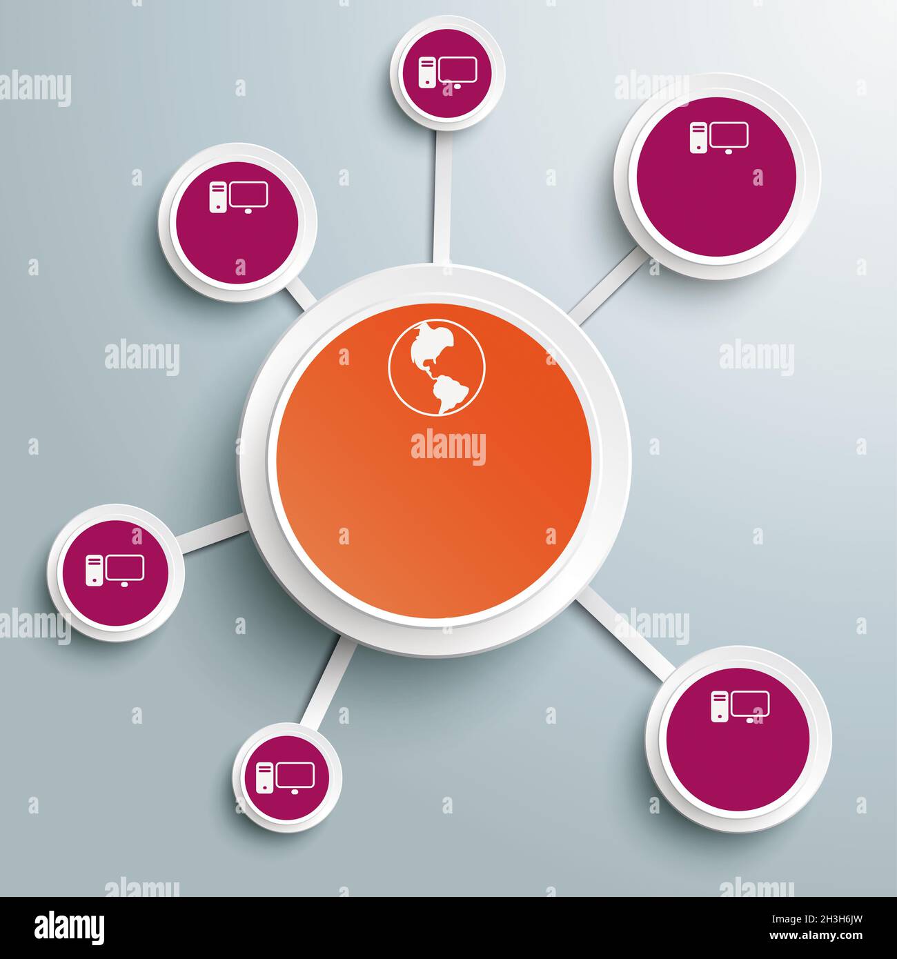Networks structure hi-res stock photography and images - Alamy