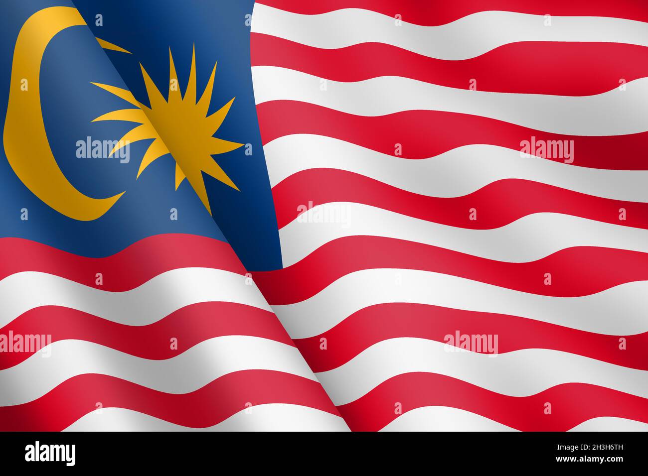 Satin texture malaysian flag hi-res stock photography and images - Alamy