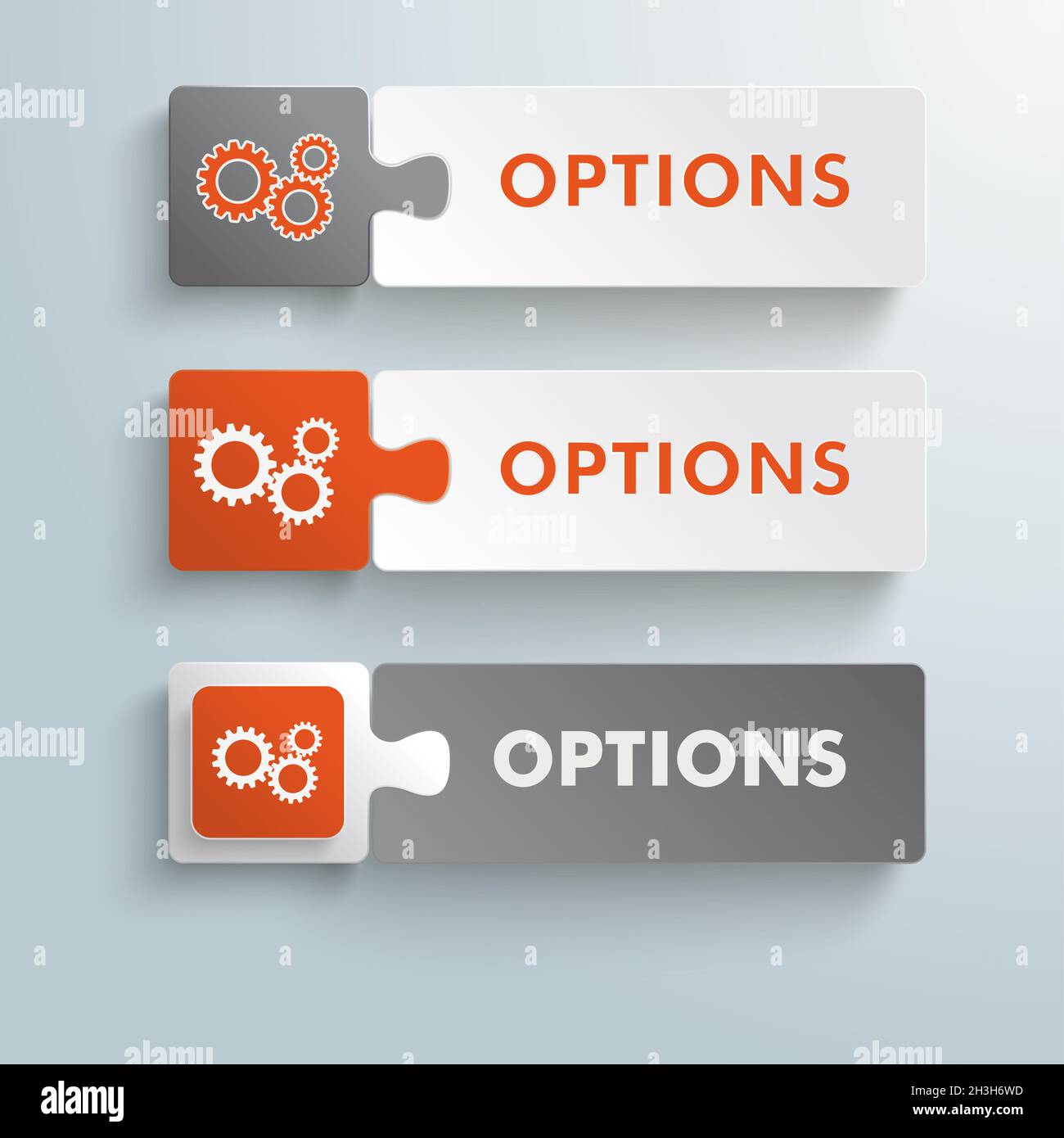 Options button hi-res stock photography and images - Alamy