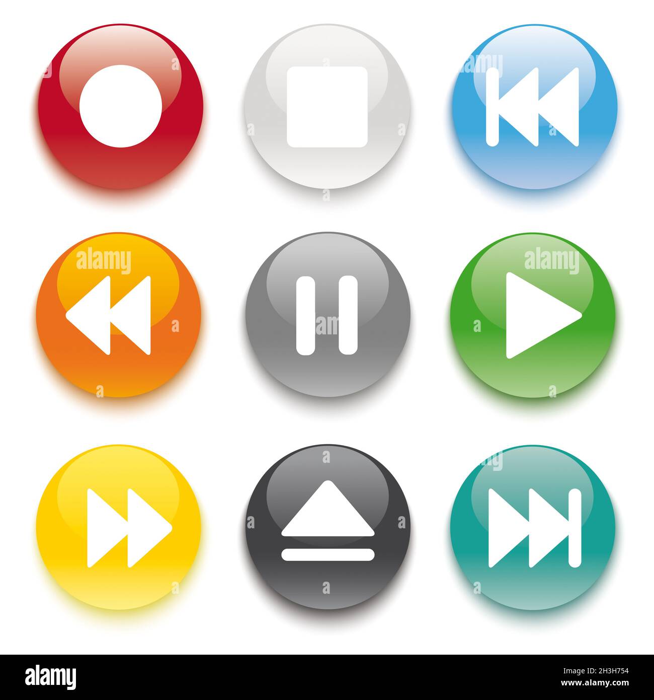 Editable buttons hi-res stock photography and images - Alamy