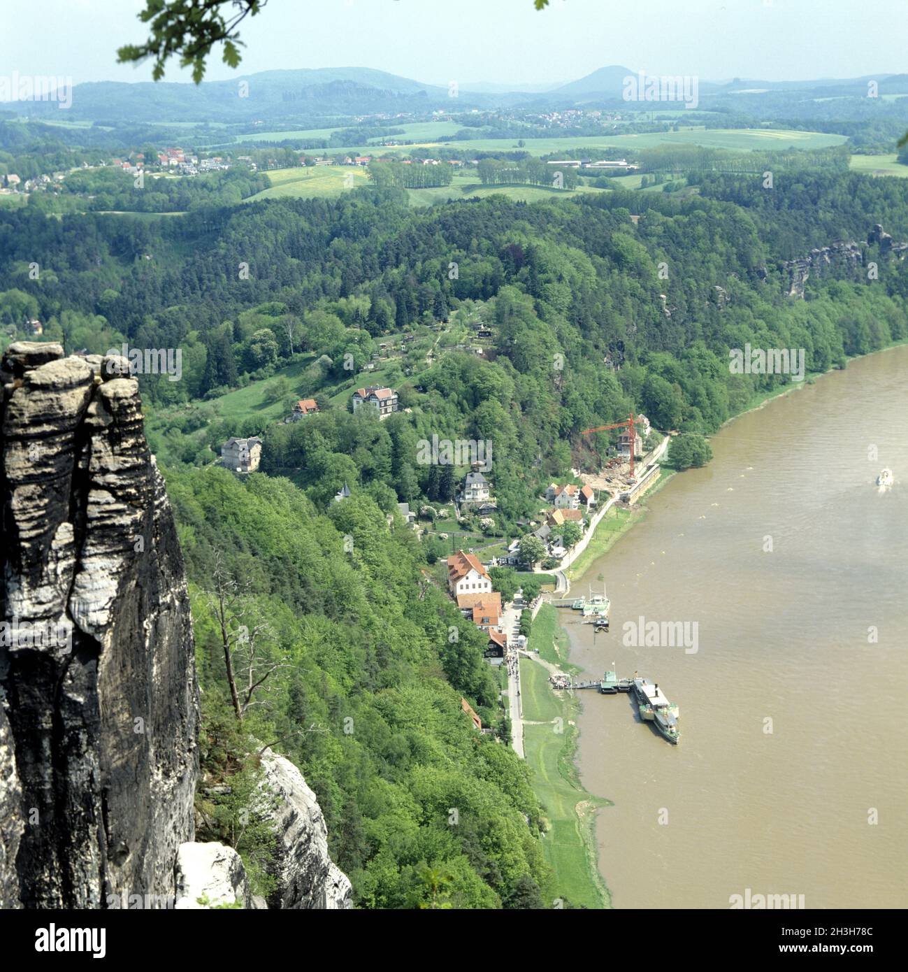 Elbe Sandstone Mountains Stock Photo - Alamy
