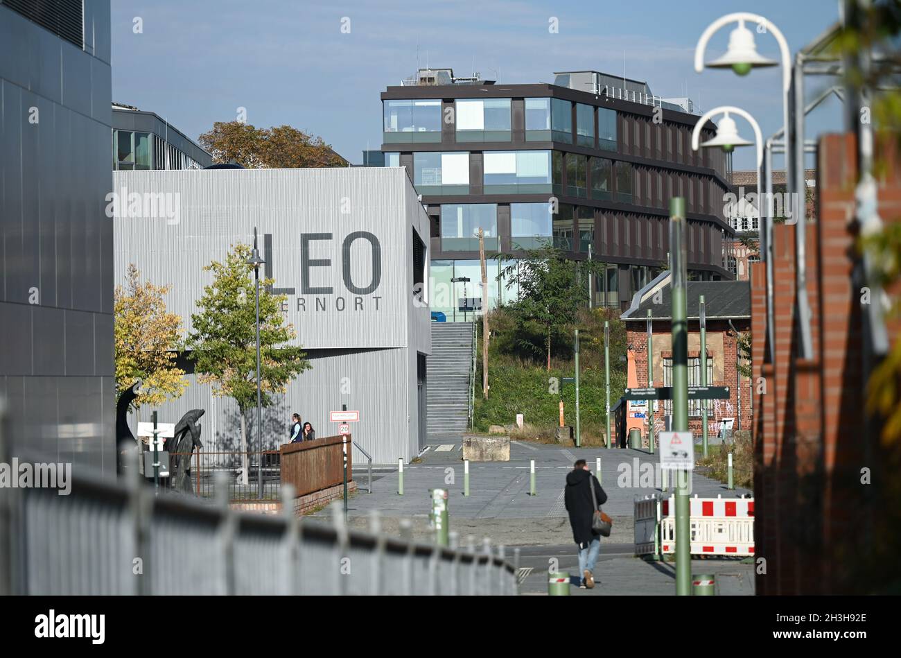 Kassel, Germany. 25th Oct, 2021. View of the north campus with the Leo ...