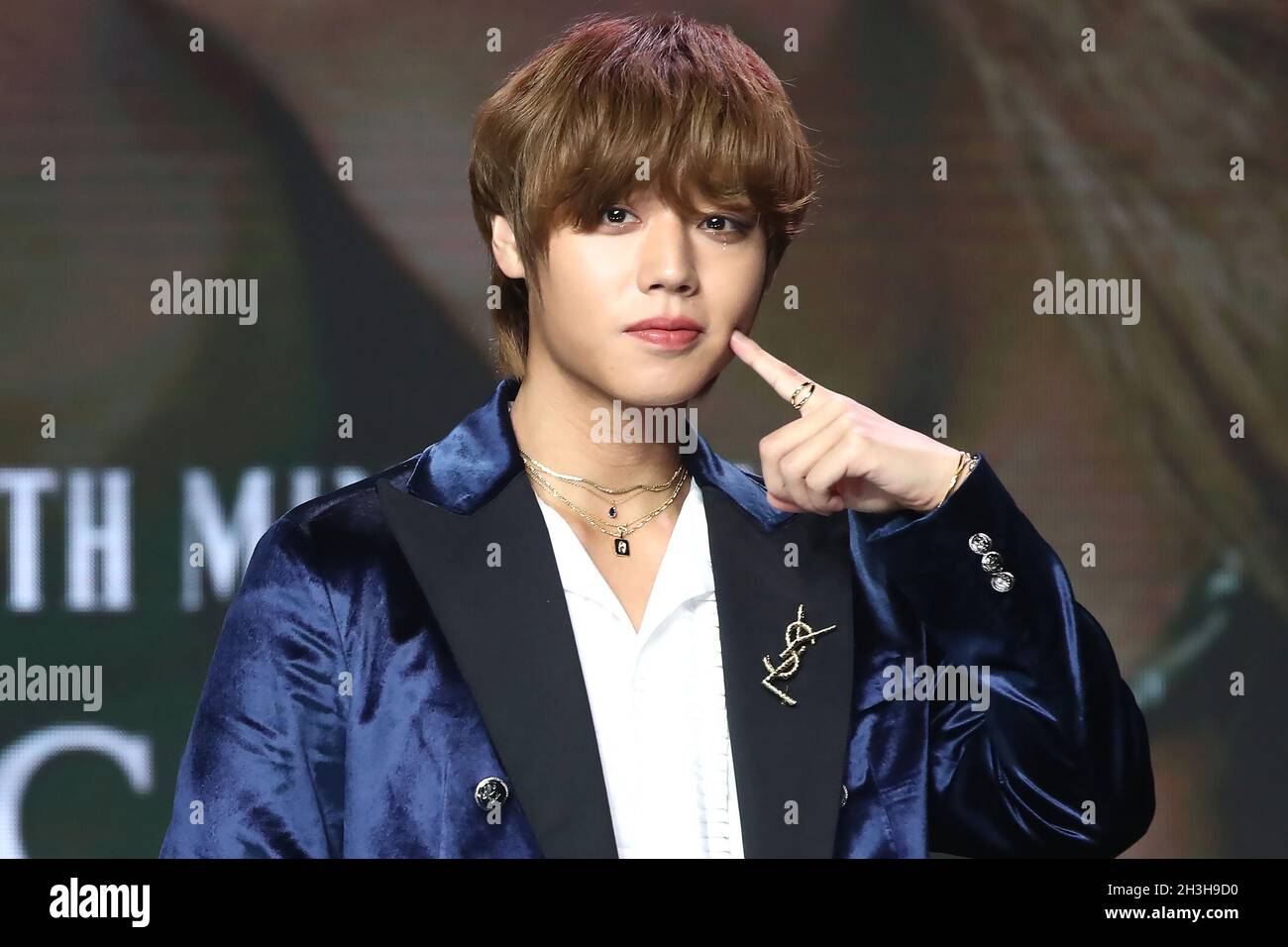 29th Oct, 2021. S. Korean singer Park Ji-hoon South Korean singer Park ...