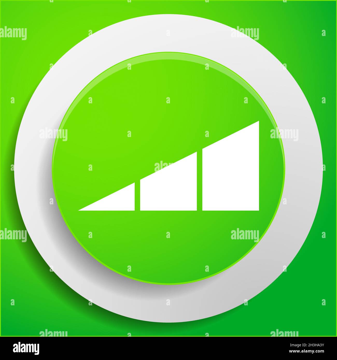 LEvel, progress indicator icon. Meter, gauge, yardstick symbol - stock ...