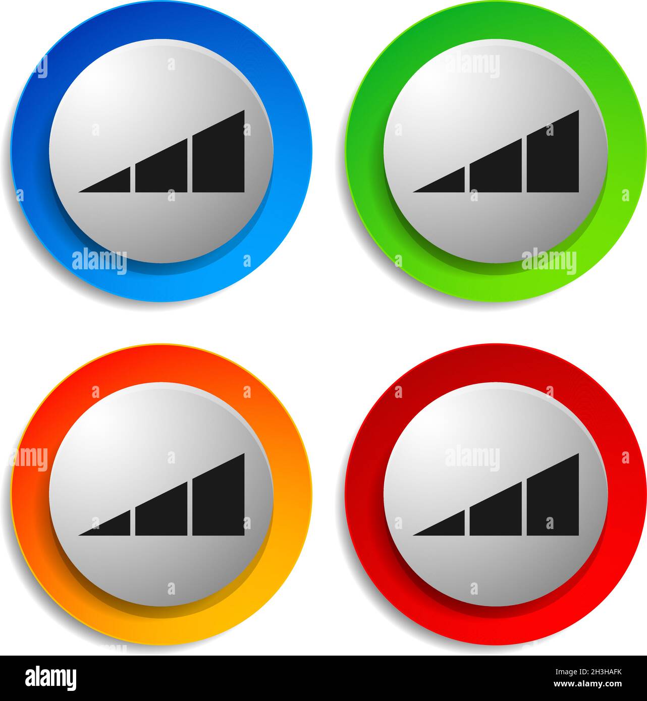 LEvel, progress indicator icon. Meter, gauge, yardstick symbol - stock ... LEvel, progress indicator icon. Meter, gauge, yardstick symbol - stock ...