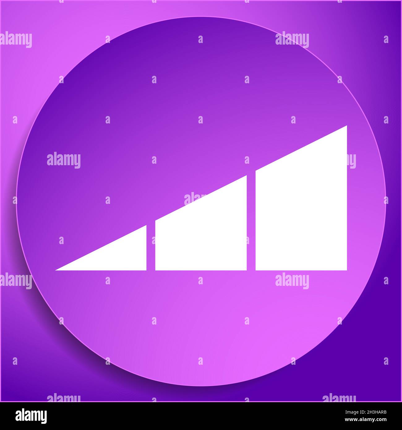 LEvel, progress indicator icon. Meter, gauge, yardstick symbol - stock ...