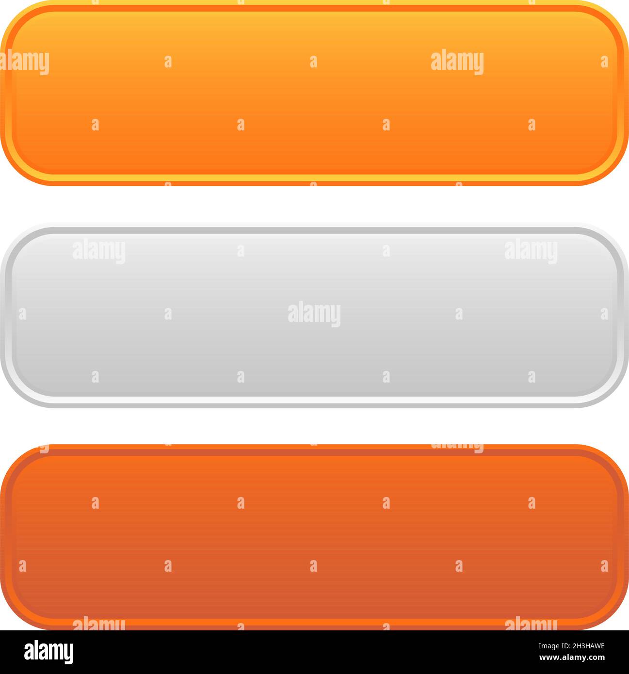 Gold, silver, bronze empty, blank plaque, plaquette, banner, button ...