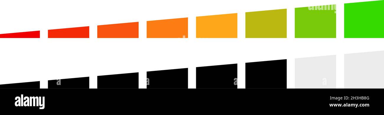 Meter, metre, gauge element for measurement, progress indicator ...