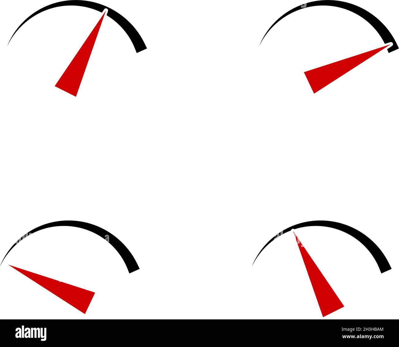 Meter, metre, gauge element for measurement, progress indicator ...