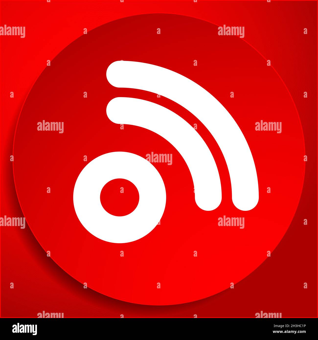 Cordless / Wireless connection, Wifi signal symbol, icon for telecom ...